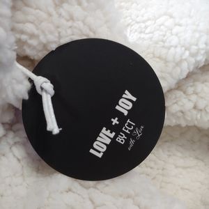Love + Joy by FCT | Shirts & Tops | Lovejoy Fct White Sherpa Quarter ...